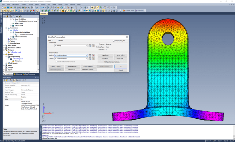 FEM Finite Element Analysis & Meshing Software - SDA Software